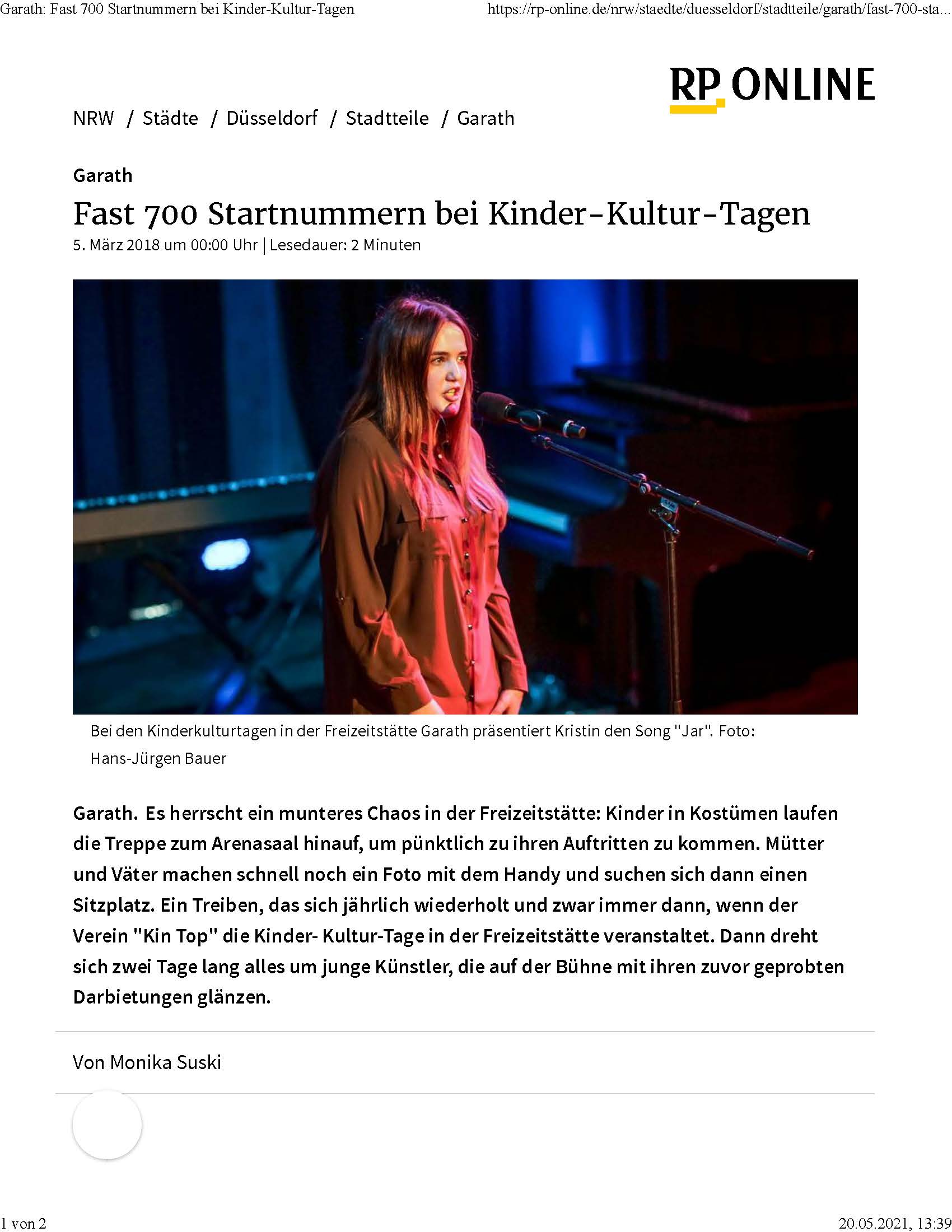 Presse über uns! | www.kin-top-foerderungszentrum.de